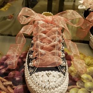 Converse | Accessories | Custom Blinged Out Converse Sneakers | Poshmark